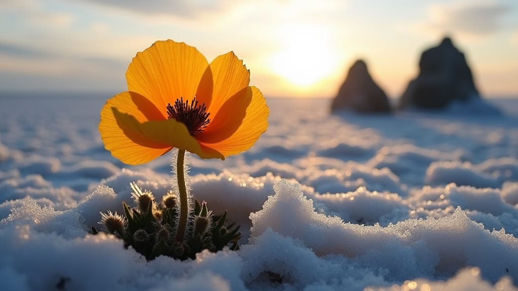 Arctic Poppy (Papaver Radicatum)